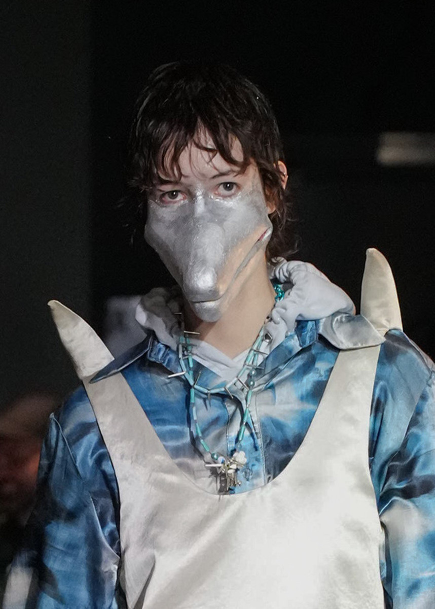 Collina Strada's Beauty Look Featured Bedazzled Pig Snouts and Horse ...