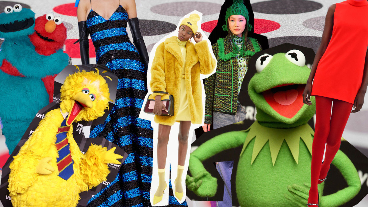 New York Fashion Week Fall 2023 Color Trends: Kermit Green, Elmo Red ...