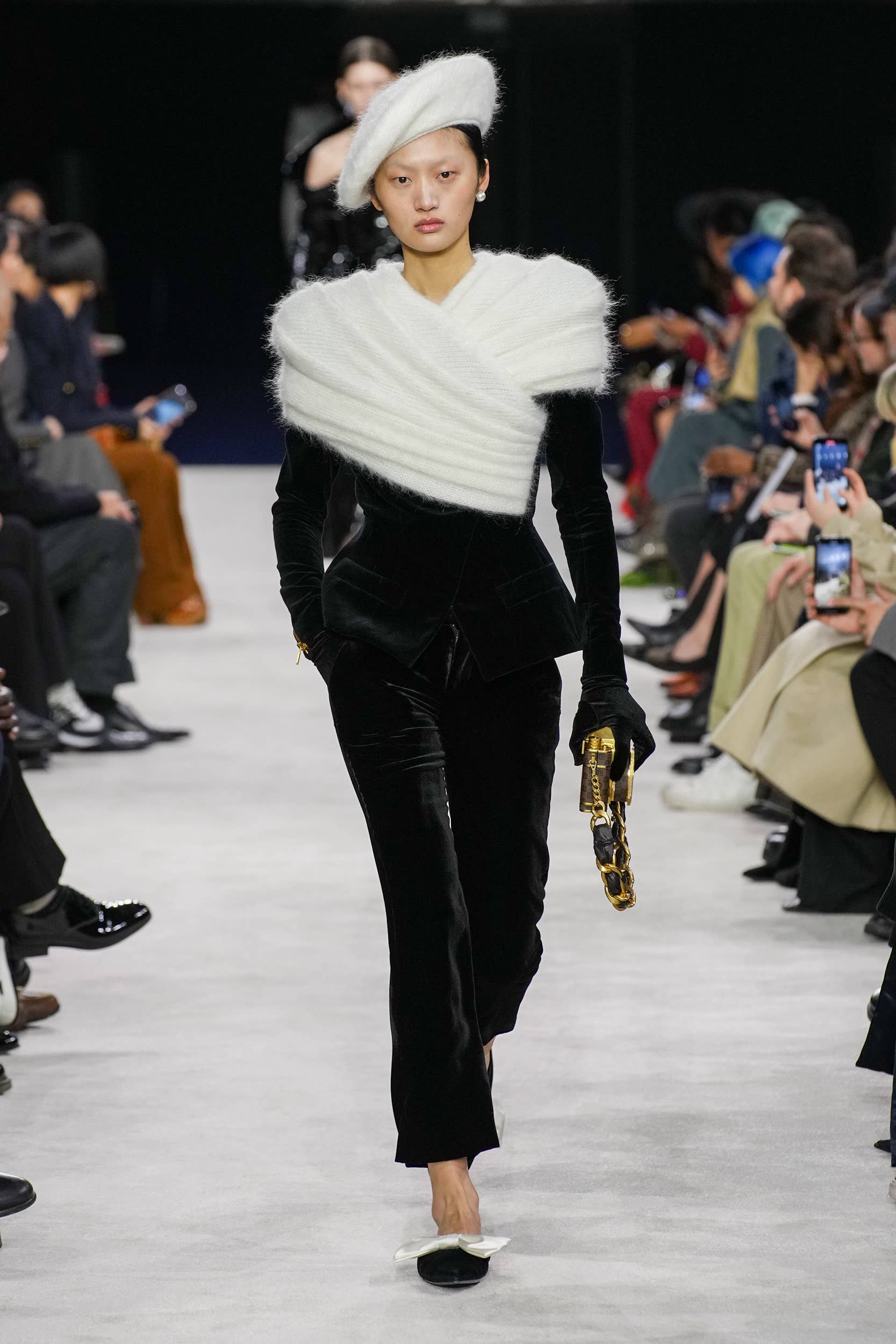 Olivier Rousteing Plays With Shoulders and Opulence at Balmain ...