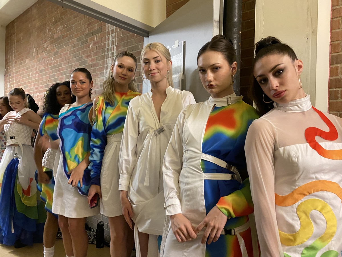 What It's Like Working Backstage at a Fashion School Runway Show ...