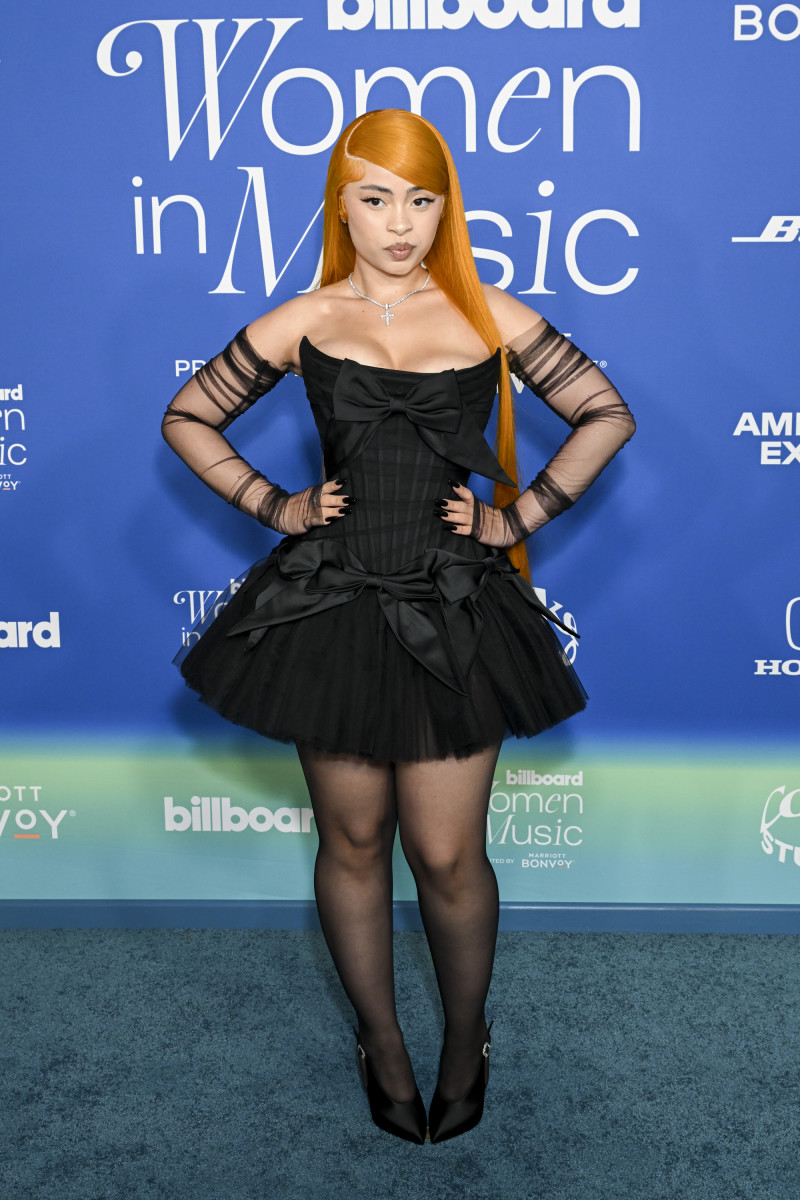Ice Spice Goes Goth Glam in Custom Wiederhoeft at Billboard's 2024 ...