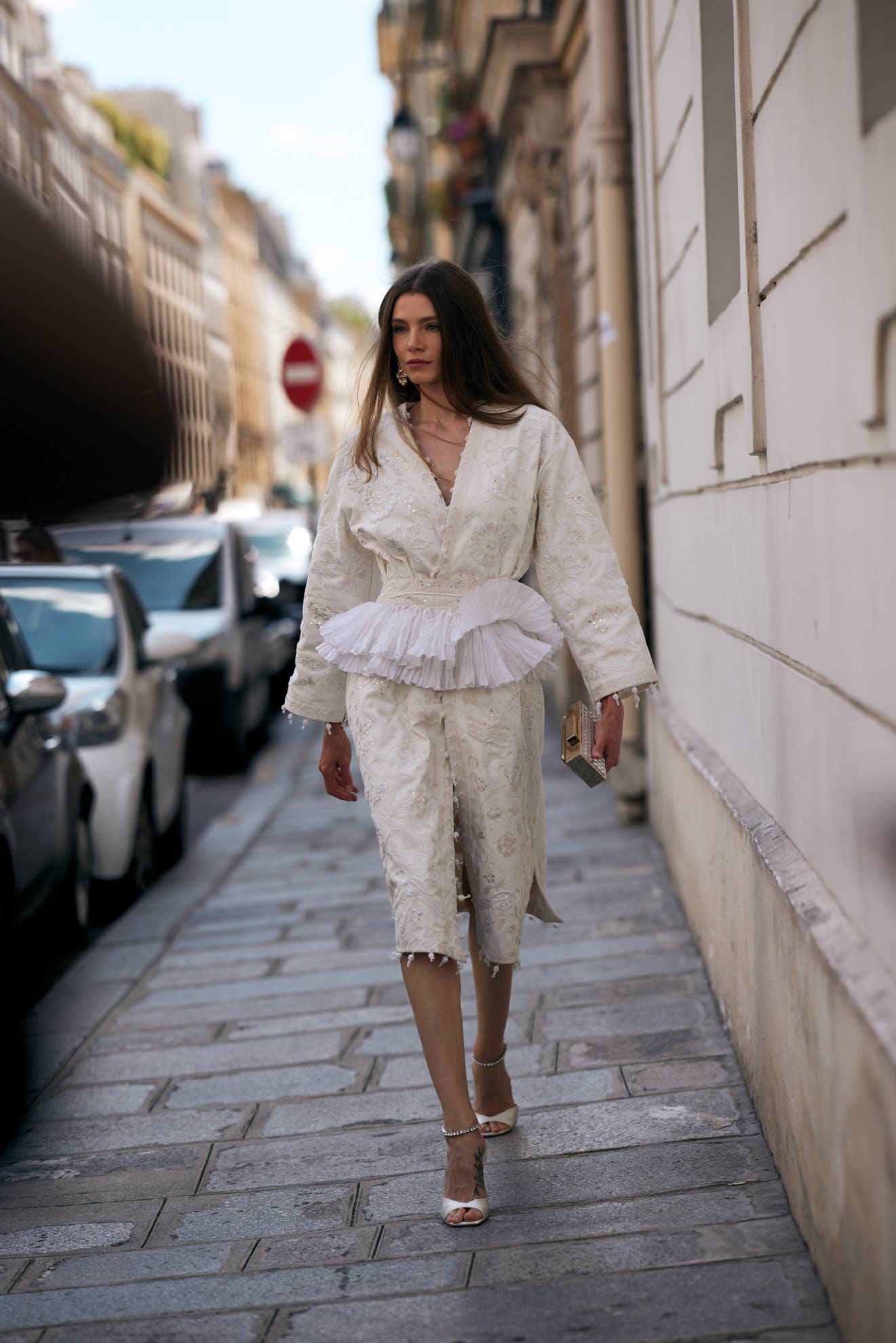Olympics-Ready Metallics Dominated Haute Couture Street Style - Fashionista