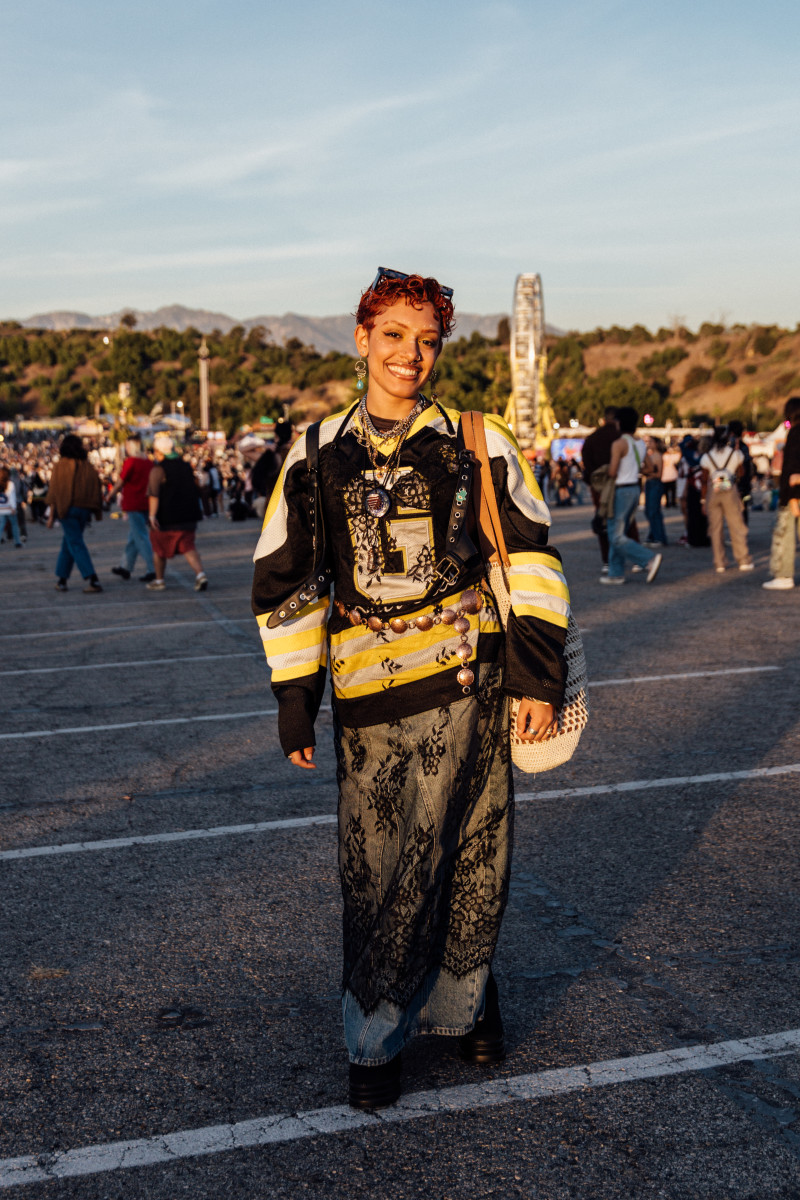 Fun Knits and Maxi Skirts Ruled Street Style at Tyler the Creator's ...
