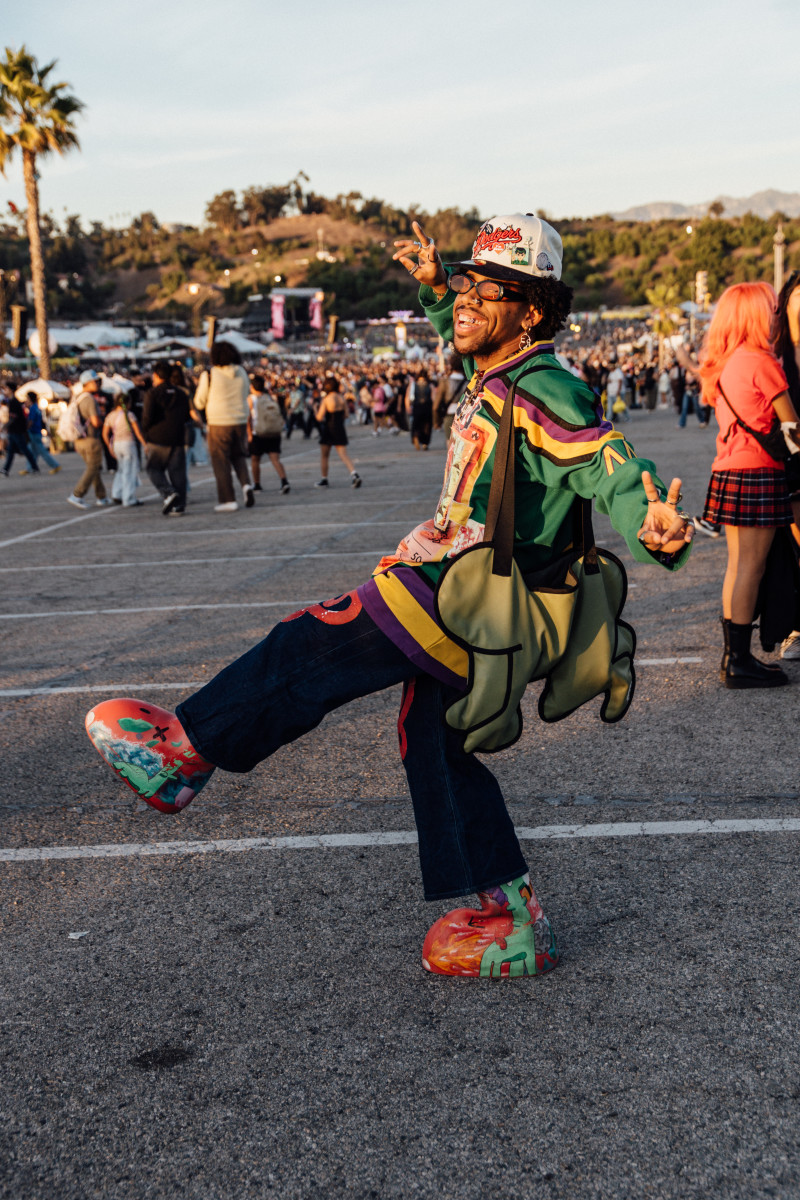 Fun Knits and Maxi Skirts Ruled Street Style at Tyler the Creator's Camp Flog Gnaw 2023 ...