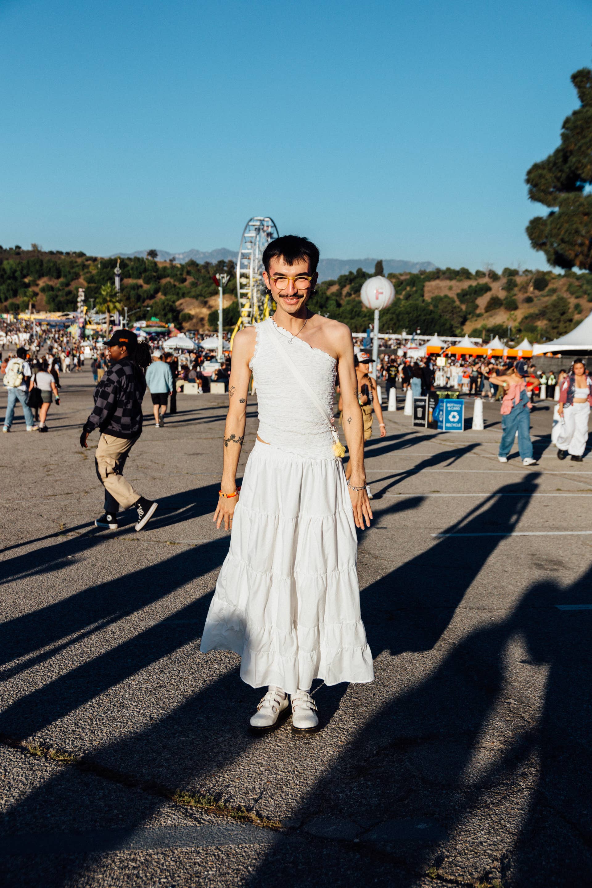 Fun Knits and Maxi Skirts Ruled Street Style at Tyler the Creator's ...
