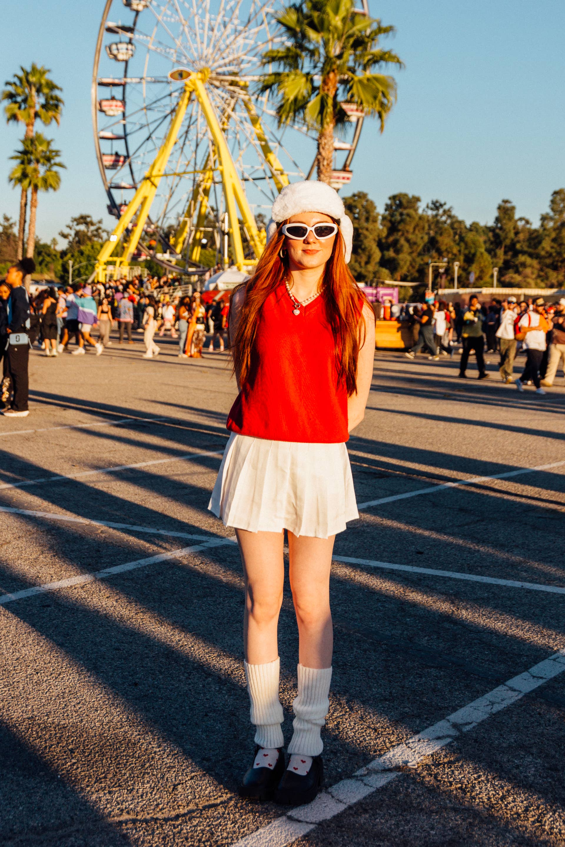 Fun Knits and Maxi Skirts Ruled Street Style at Tyler the Creator's ...