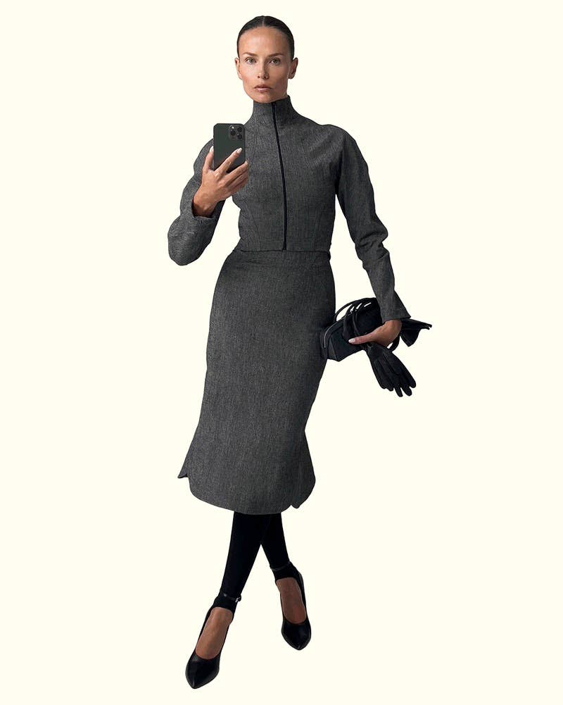 Alaïa Presents Its Winter 2024 Collection Via Model Selfies - Fashionista