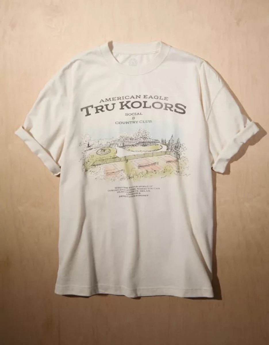 Travis Kelce's Tru Kolors Teams Up With American Eagle - Fashionista