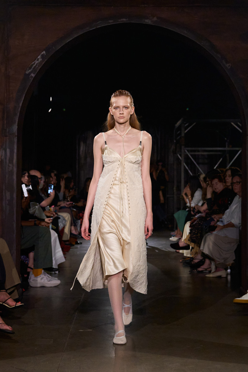 Meruert Tolegen Puts a '90s Spin on Corsetry and Tailoring for Spring 2026 - Fashionista