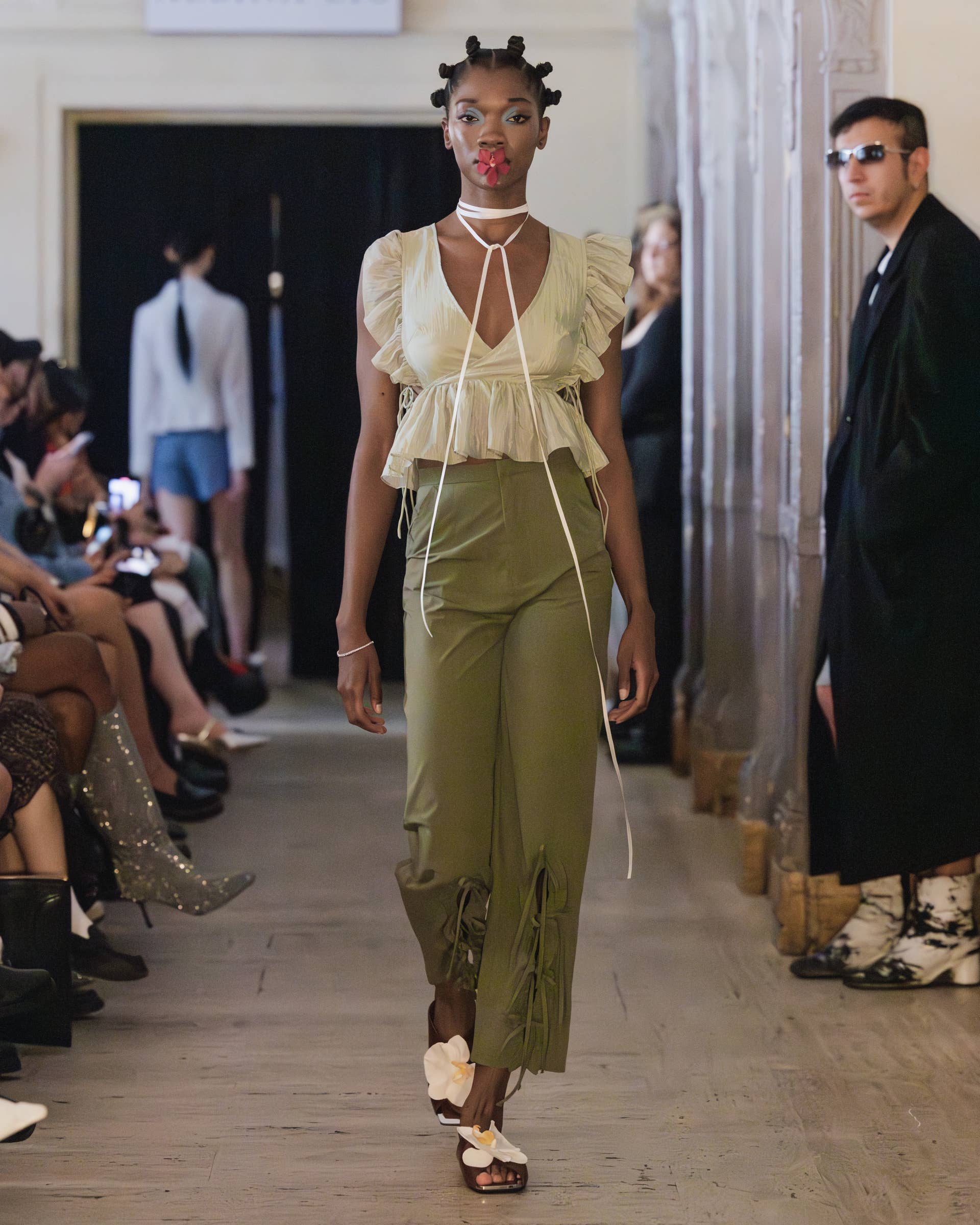 Allina Liu Spring 2026 Blooms With Nods to Georgia O'Keeffe and Erotic ...