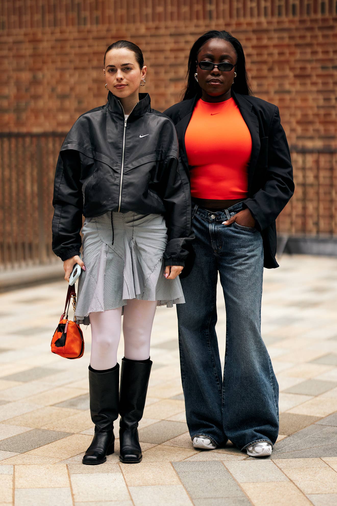 Pops of Orange Brighten London Fashion Week Spring 2026 Street Style ...