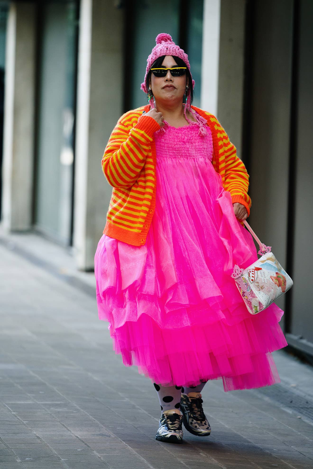 Pops of Orange Brighten London Fashion Week Spring 2026 Street Style ...