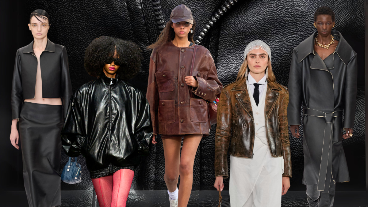 The Leather Jacket Trends to Invest in Now, According to the Runways ...