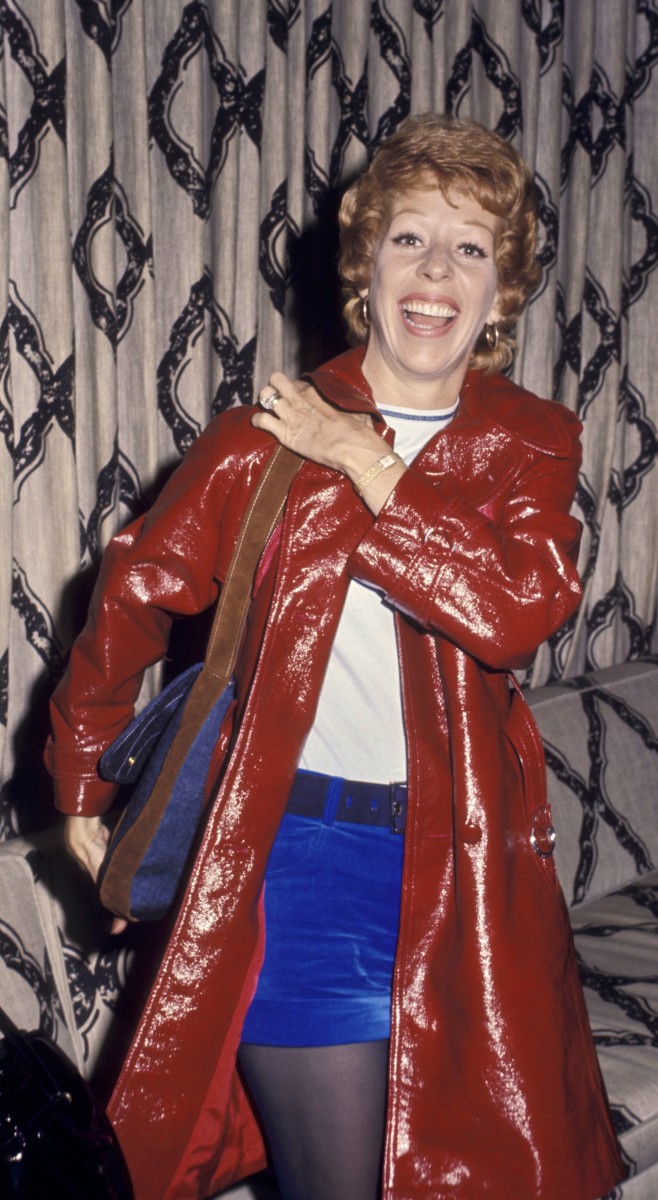 Great Outfits in Fashion History: Carol Burnett's Fiery Red Leather ...