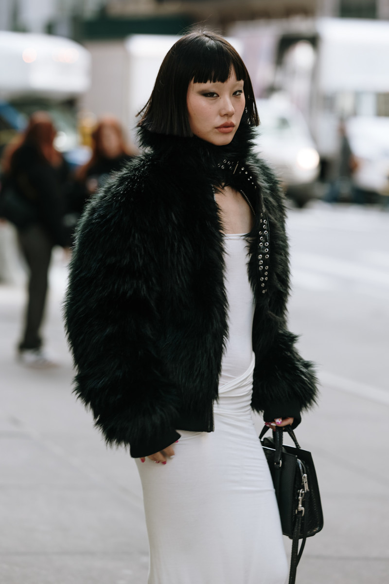 The NYFW Street Style Crowd Is Going Heavy on Statement Furs - Fashionista