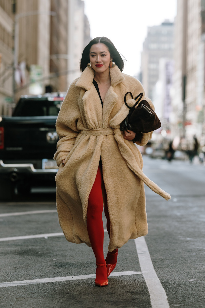 The NYFW Street Style Crowd Is Going Heavy on Statement Furs - Fashionista
