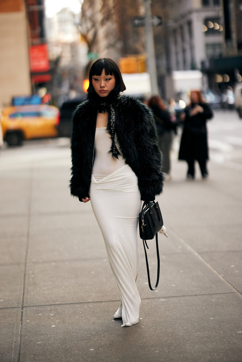 The NYFW Street Style Crowd Is Going Heavy on Statement Furs - Fashionista