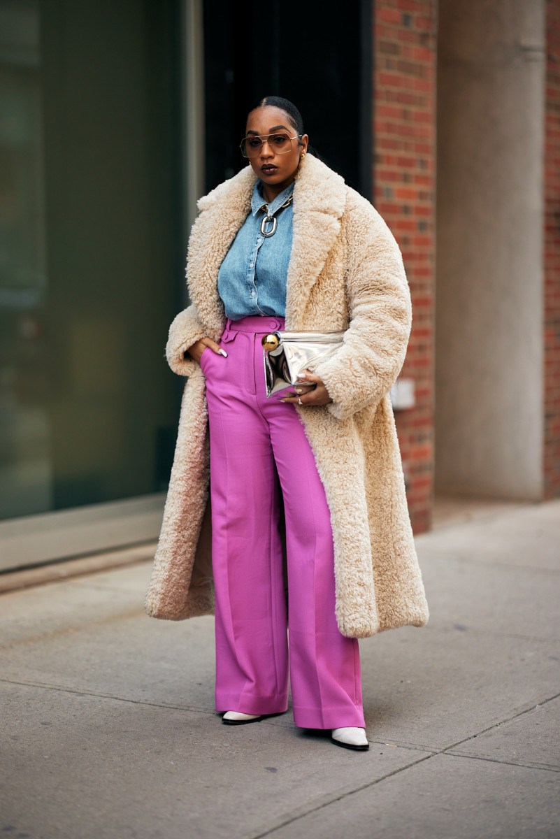 The NYFW Street Style Crowd Is Going Heavy on Statement Furs - Fashionista