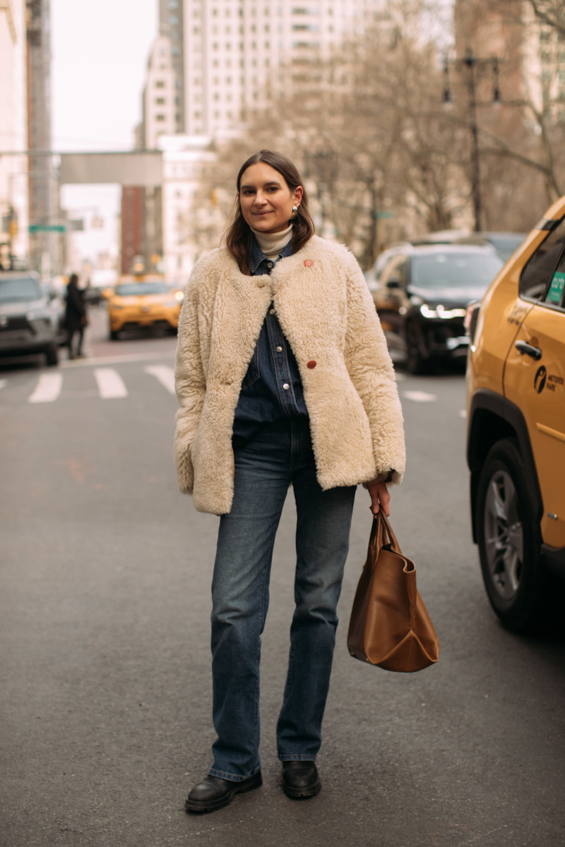 The NYFW Street Style Crowd Is Going Heavy on Statement Furs - Fashionista