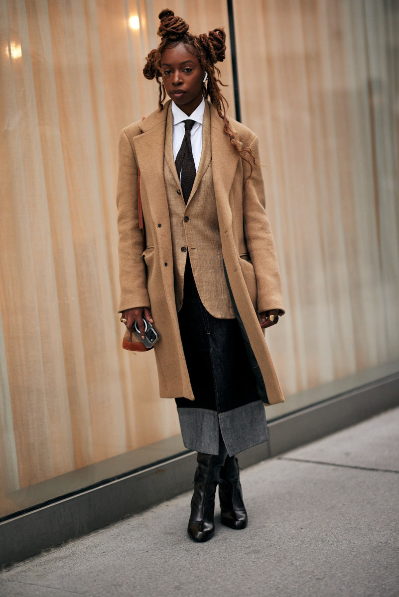 Ties Were the Street Style Accessory of Choice at New York Fashion Week ...