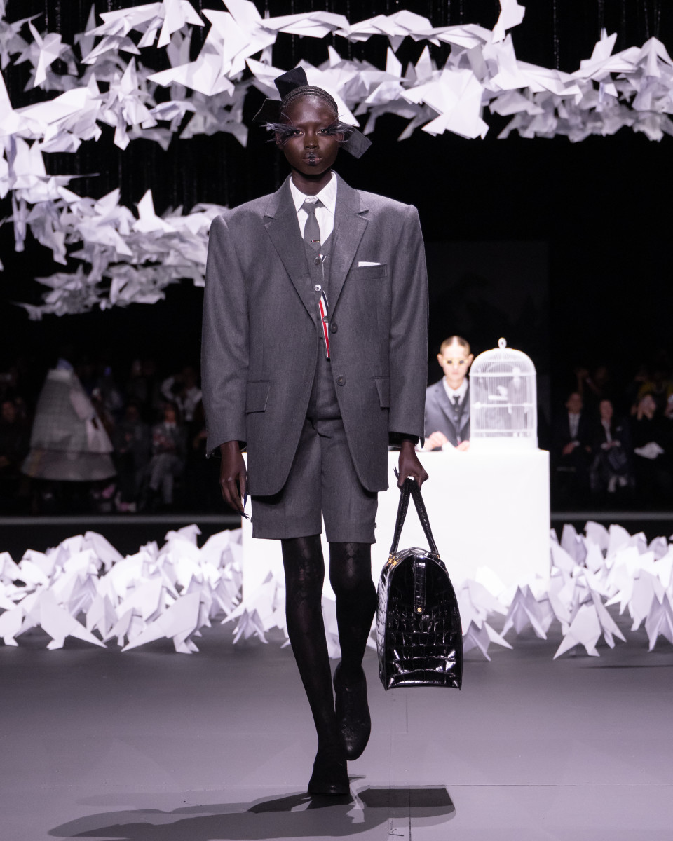 Thom Browne Drew Inspiration From the Freedom of Birds for Fall 2025 - Fashionista