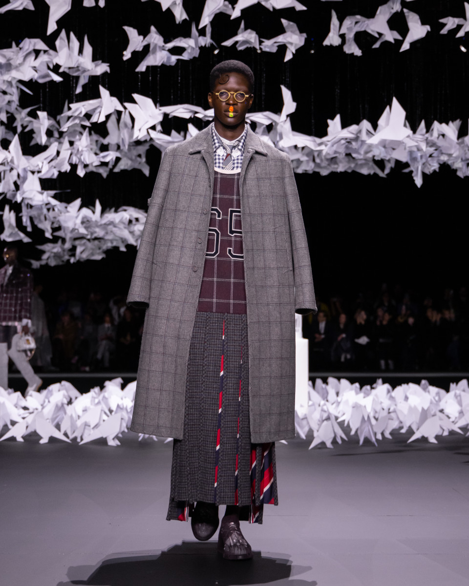 Thom Browne Drew Inspiration From the Freedom of Birds for Fall 2025 - Fashionista