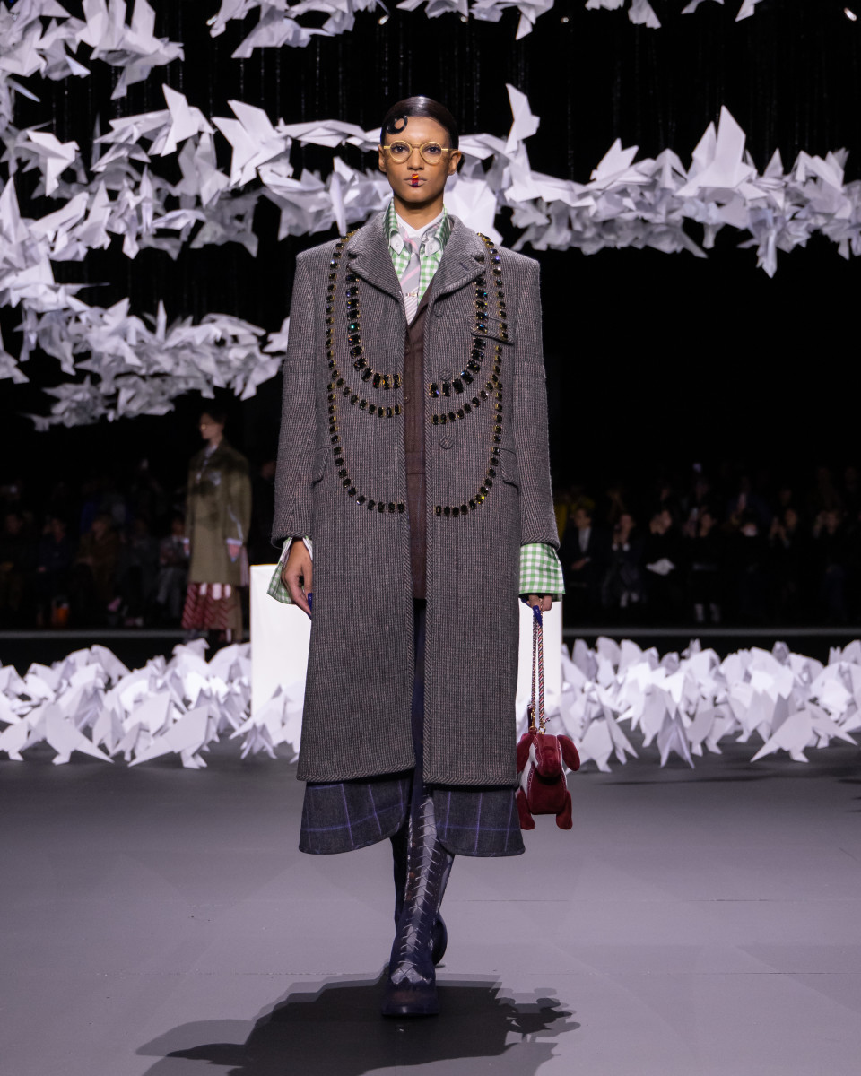 Thom Browne Drew Inspiration From the Freedom of Birds for Fall 2025 ...