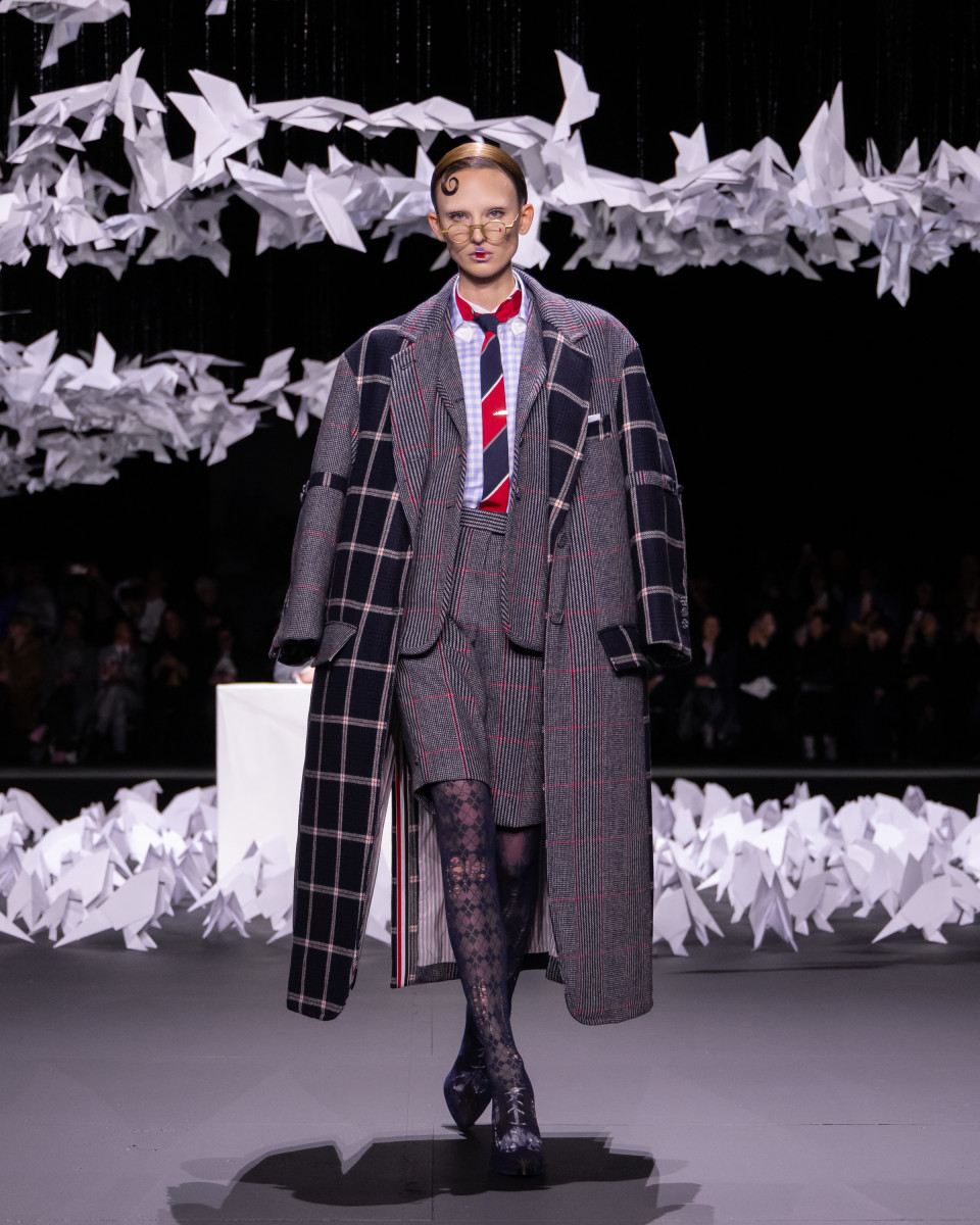 Thom Browne Drew Inspiration From the Freedom of Birds for Fall 2025 - Fashionista