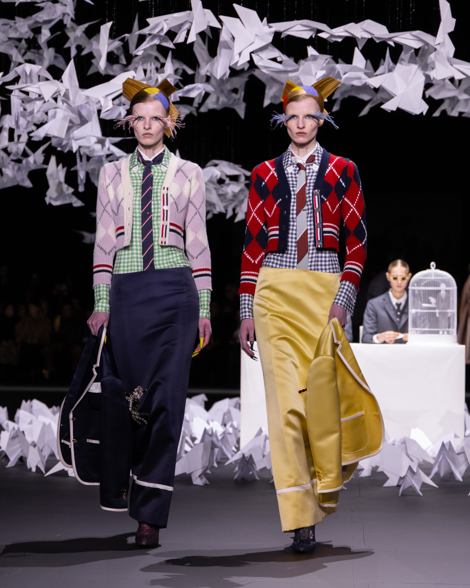 Thom Browne Drew Inspiration From the Freedom of Birds for Fall 2025 ...