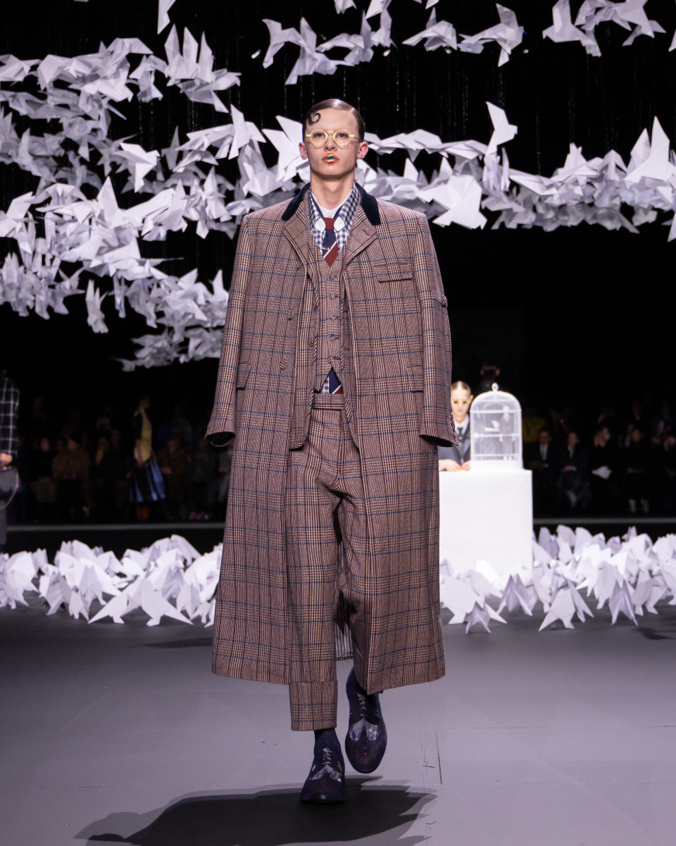 Thom Browne Drew Inspiration From the Freedom of Birds for Fall 2025 - Fashionista