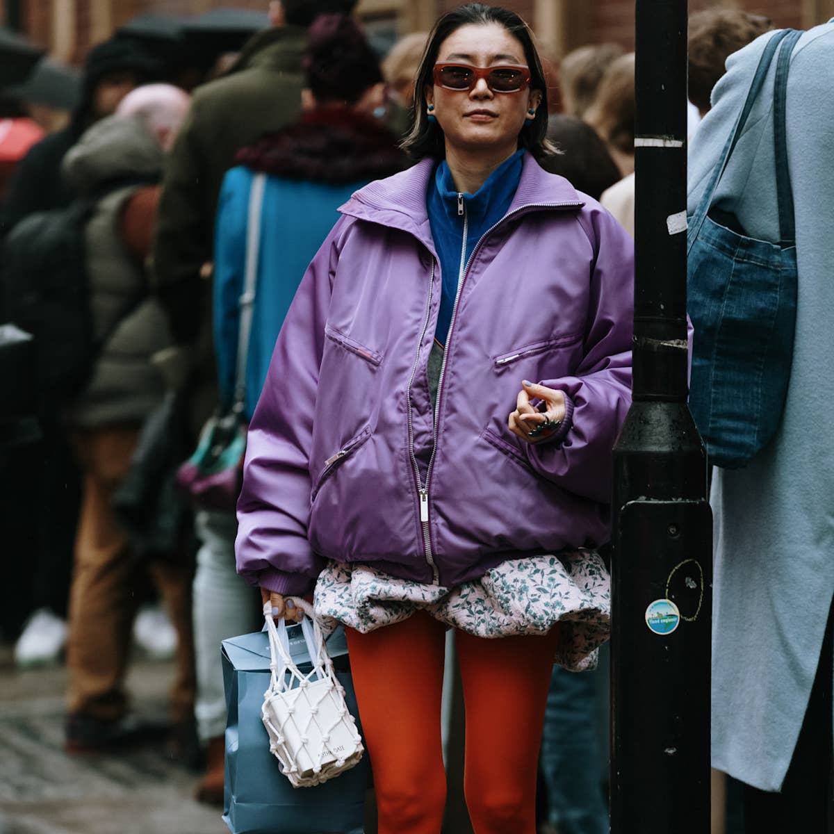Street Style at London Fashion Week Was All About Quirky Socks ...