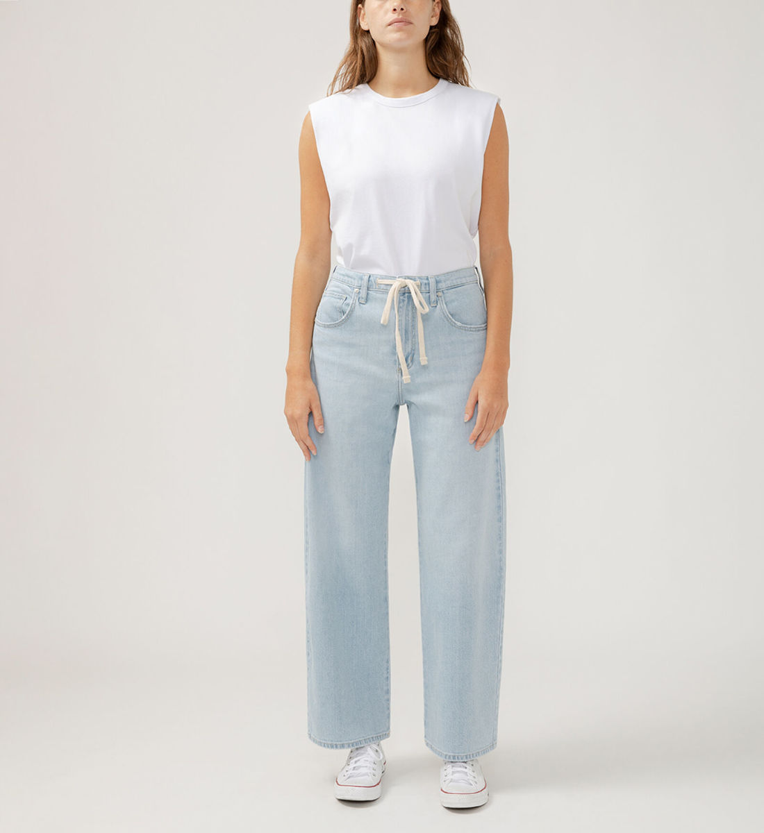 Drawstring Jeans Are Everywhere: Shop 2025's Comfiest Denim Trend ...