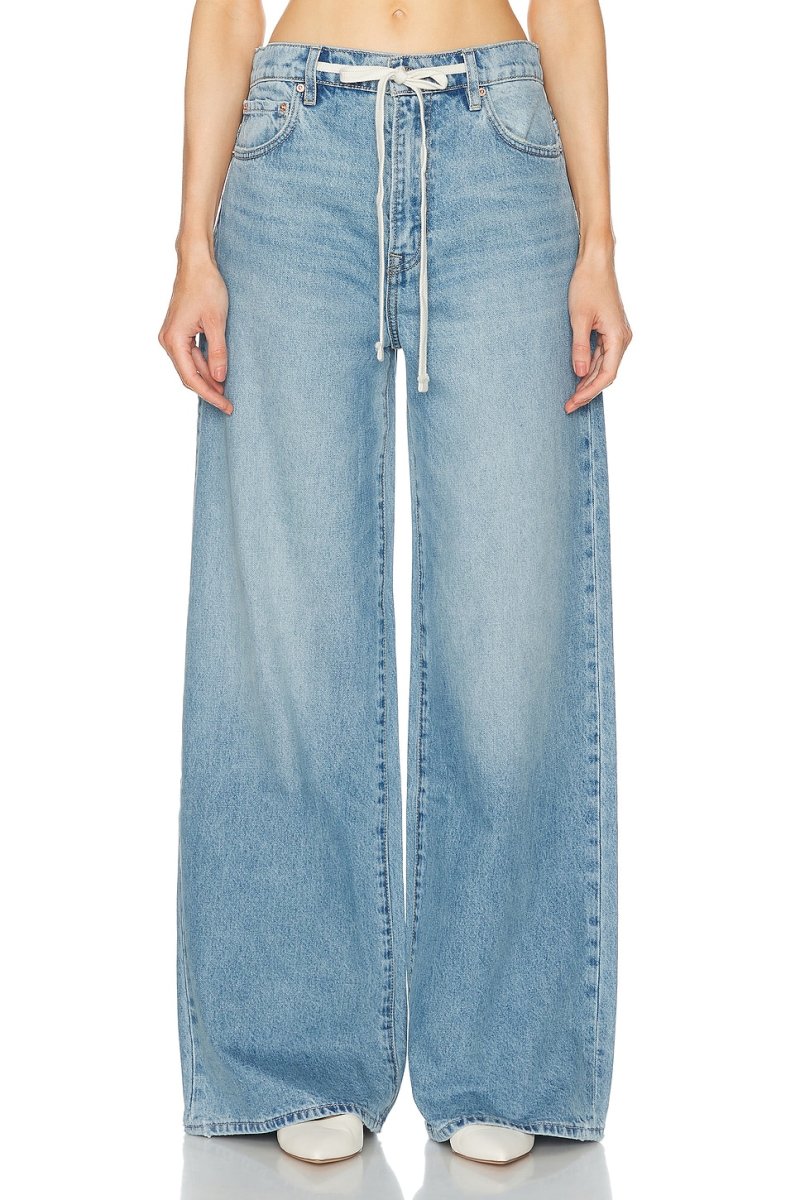 Drawstring Jeans Are Everywhere: Shop 2025's Comfiest Denim Trend ...