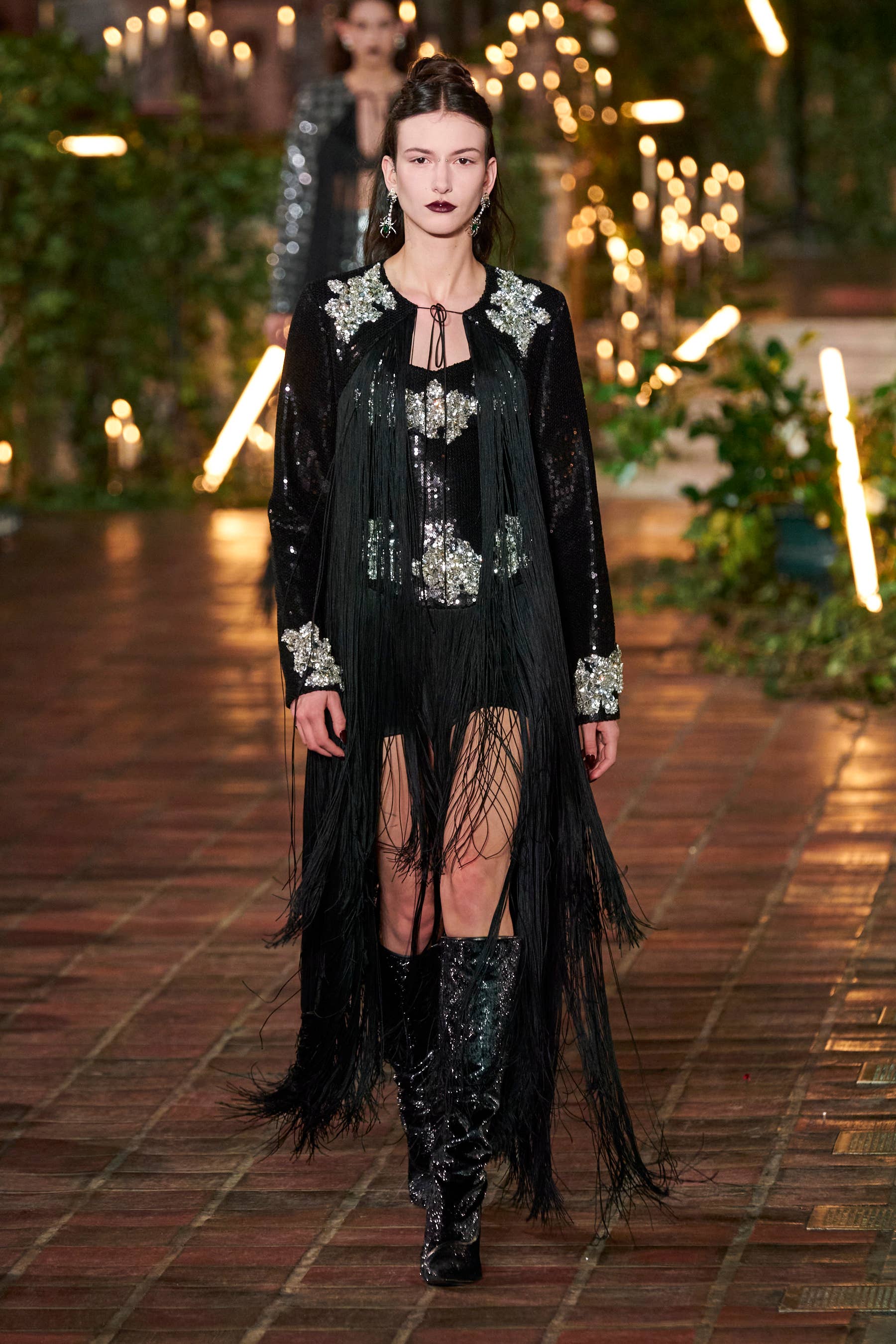 Rodarte's Darkly Romantic Fall 2020 Runway Was Set Inside a Church ...