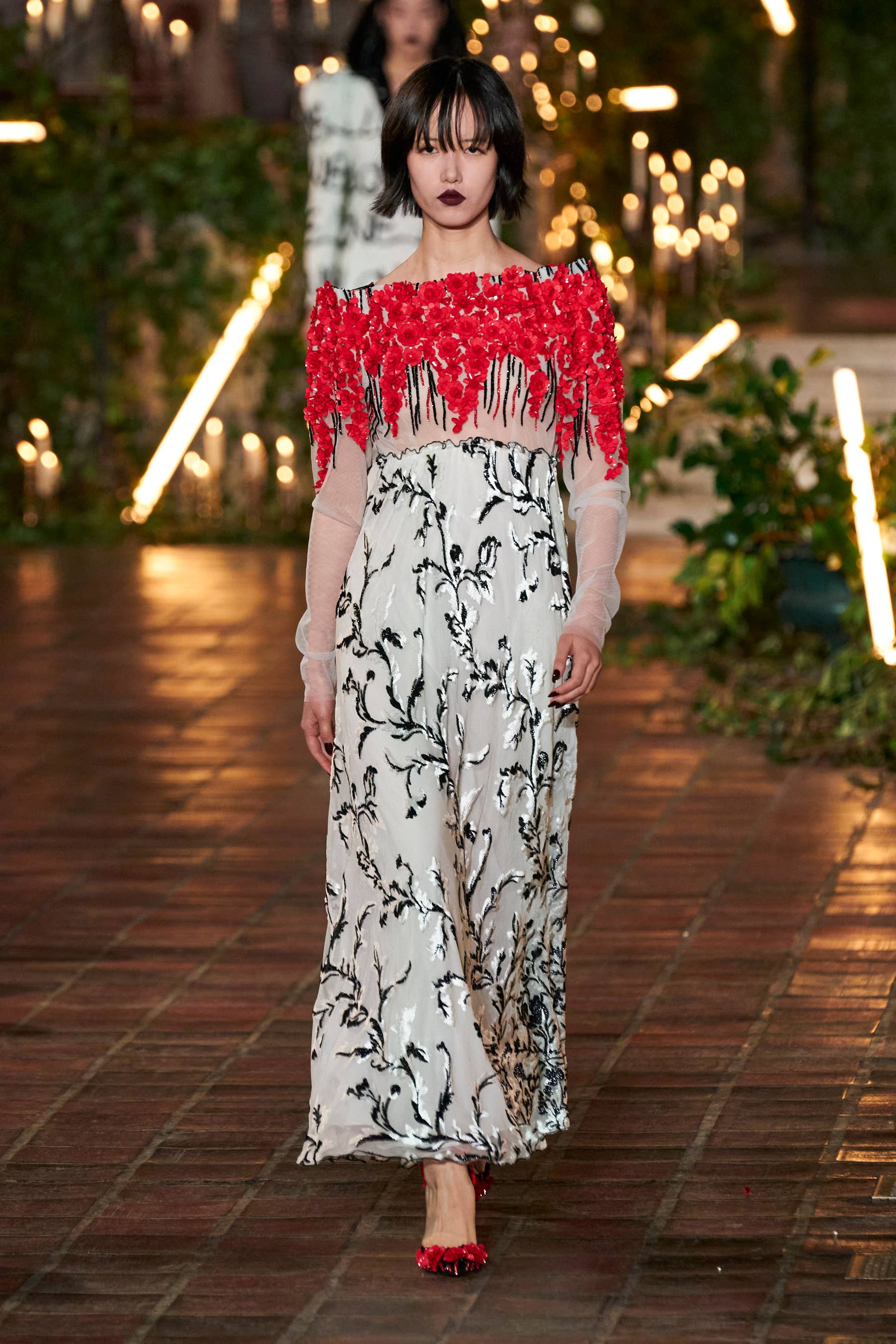 Rodarte's Darkly Romantic Fall 2020 Runway Was Set Inside a Church ...
