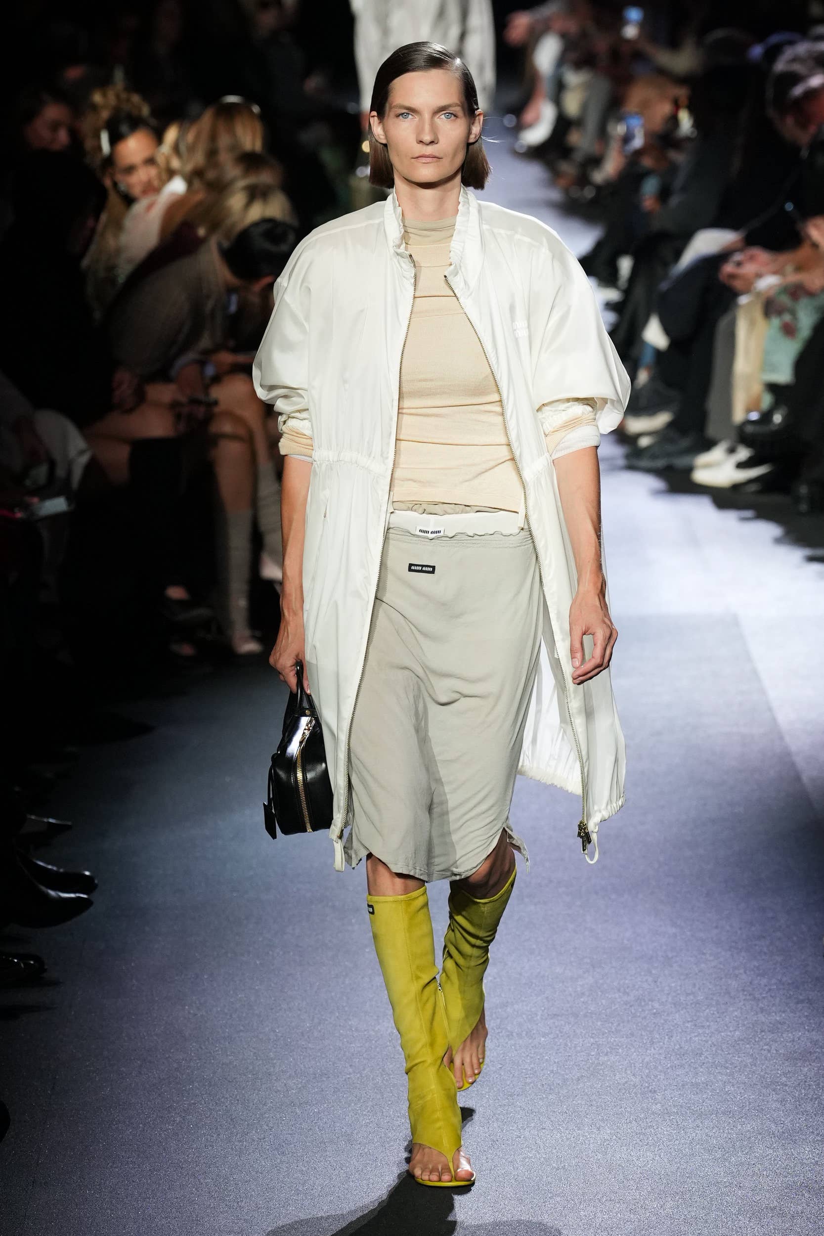 Miu Miu's Newest Take on the Viral Micro-Mini Skirt Is Here - Fashionista