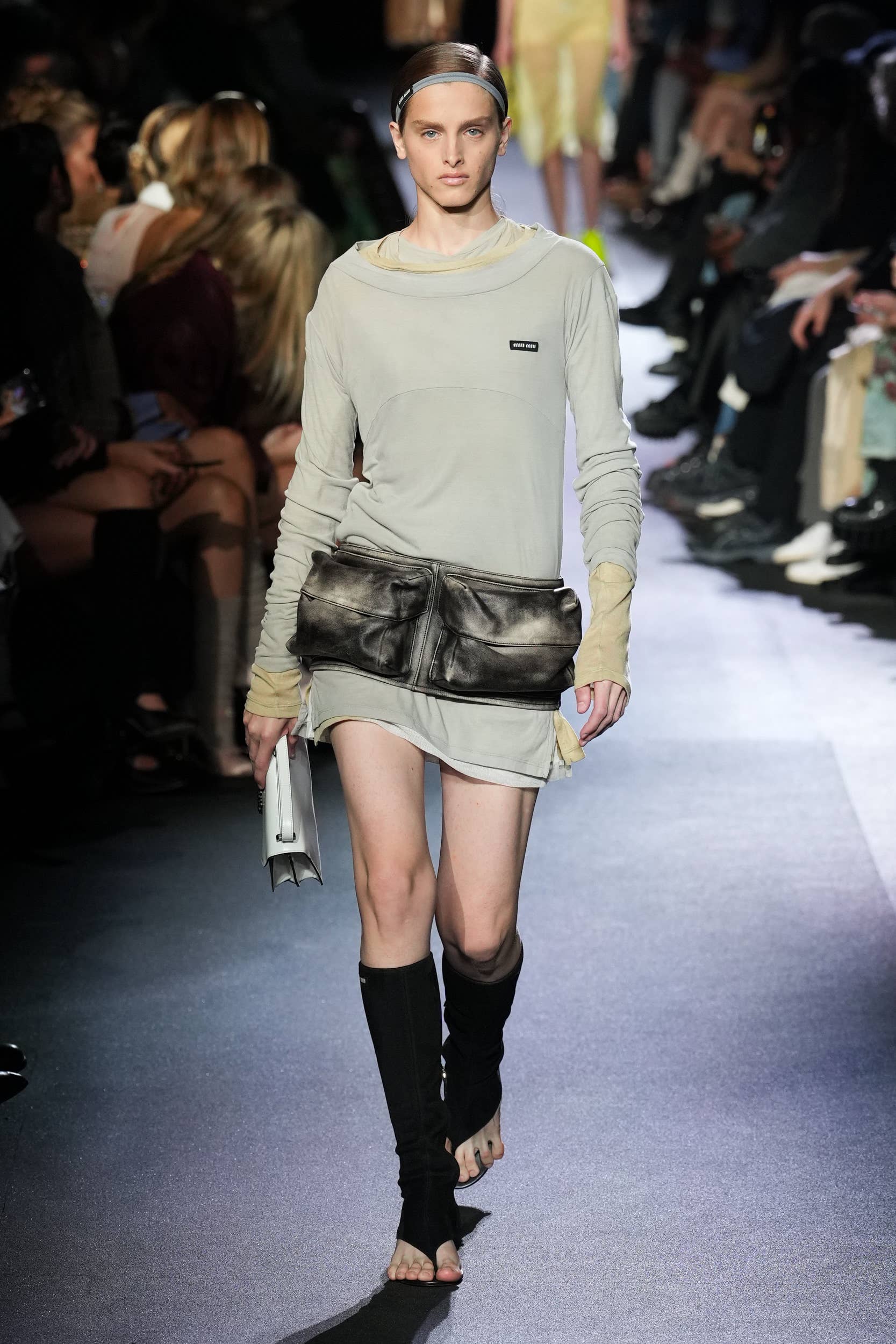 Miu Miu's Newest Take on the Viral Micro-Mini Skirt Is Here - Fashionista