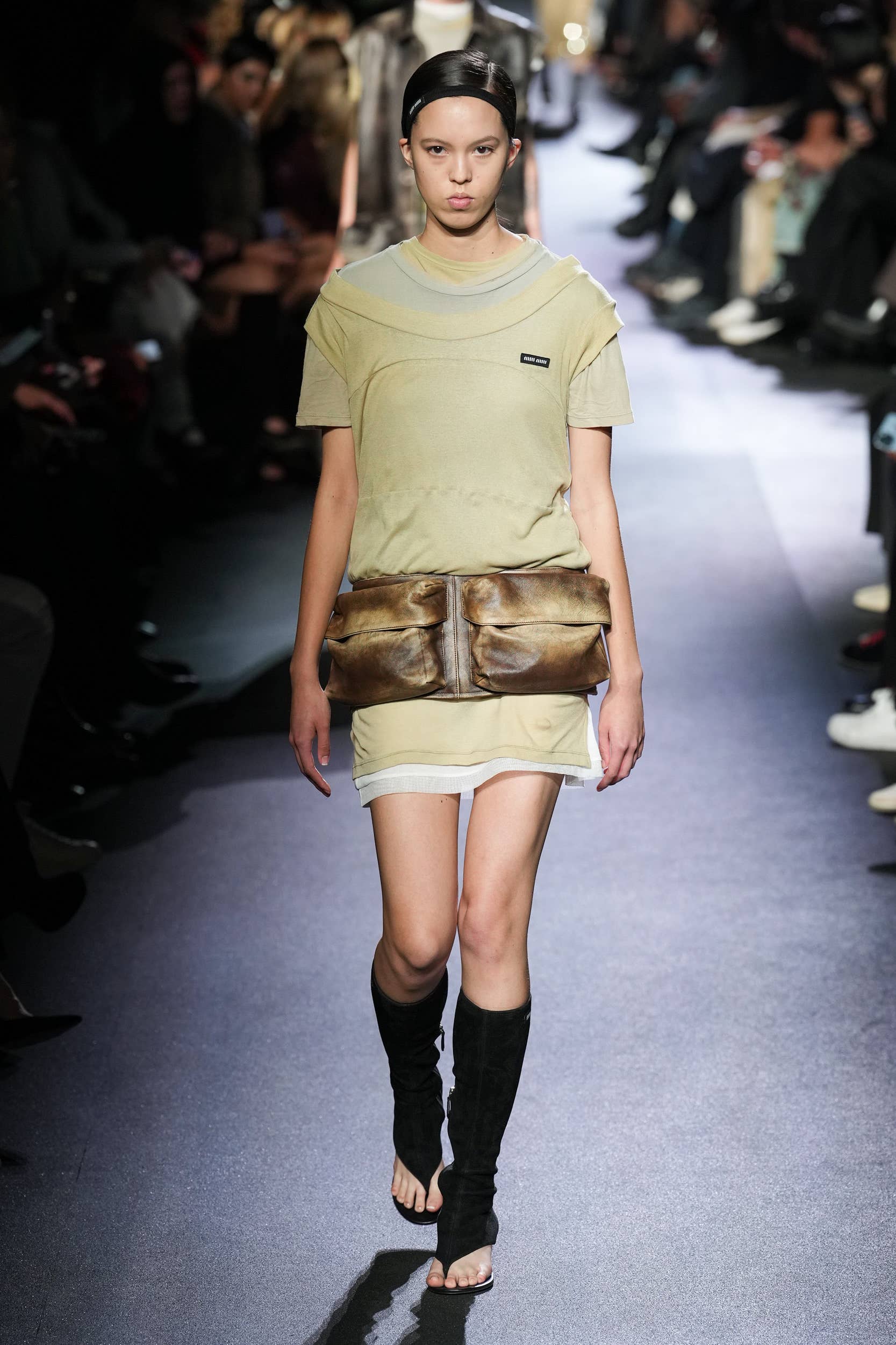 Miu Miu's Newest Take on the Viral Micro-Mini Skirt Is Here - Fashionista