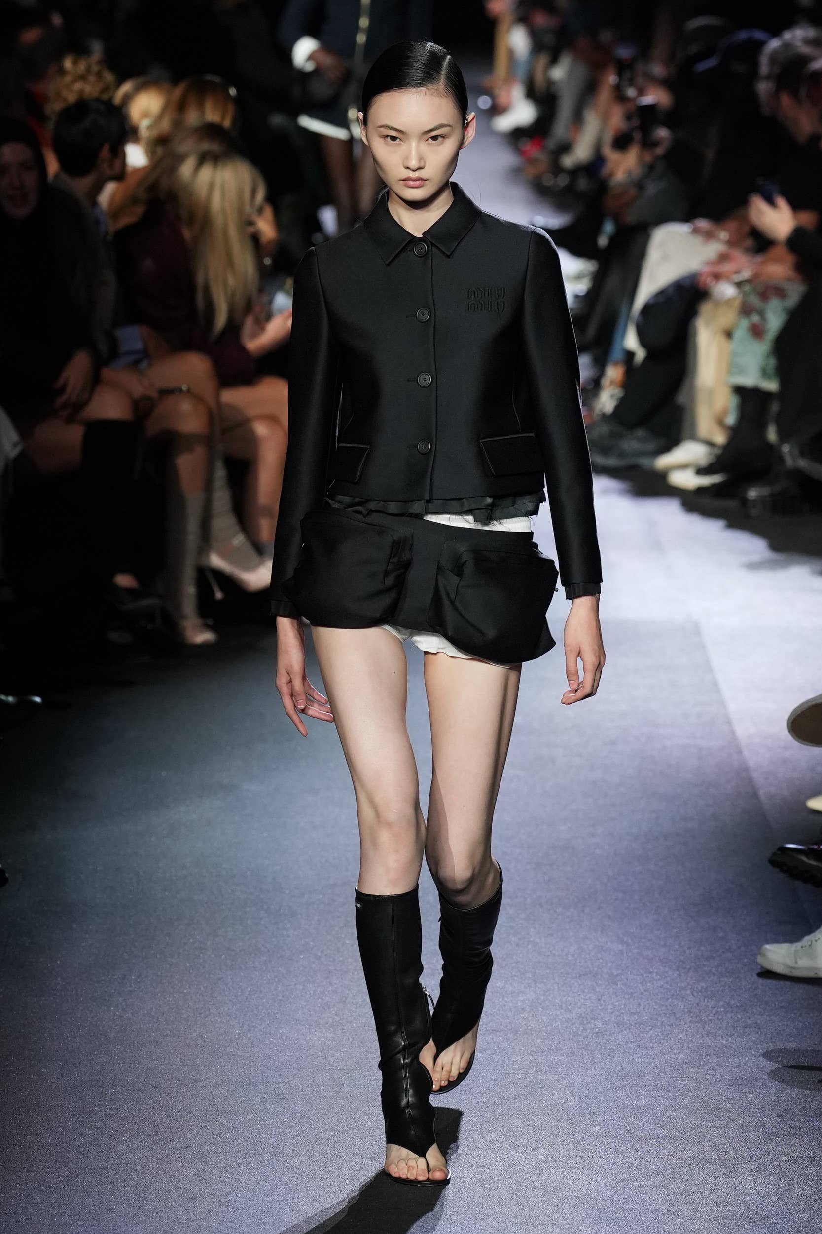 Miu Miu's Newest Take on the Viral Micro-Mini Skirt Is Here - Fashionista