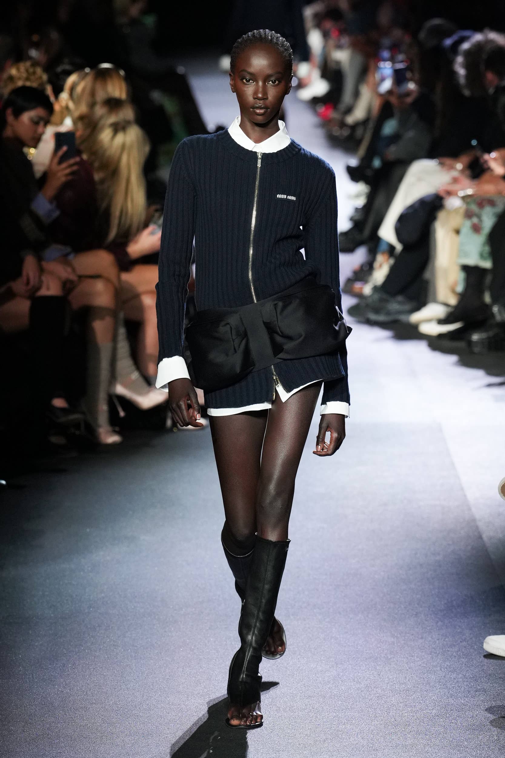 Miu Miu's Newest Take on the Viral Micro-Mini Skirt Is Here - Fashionista